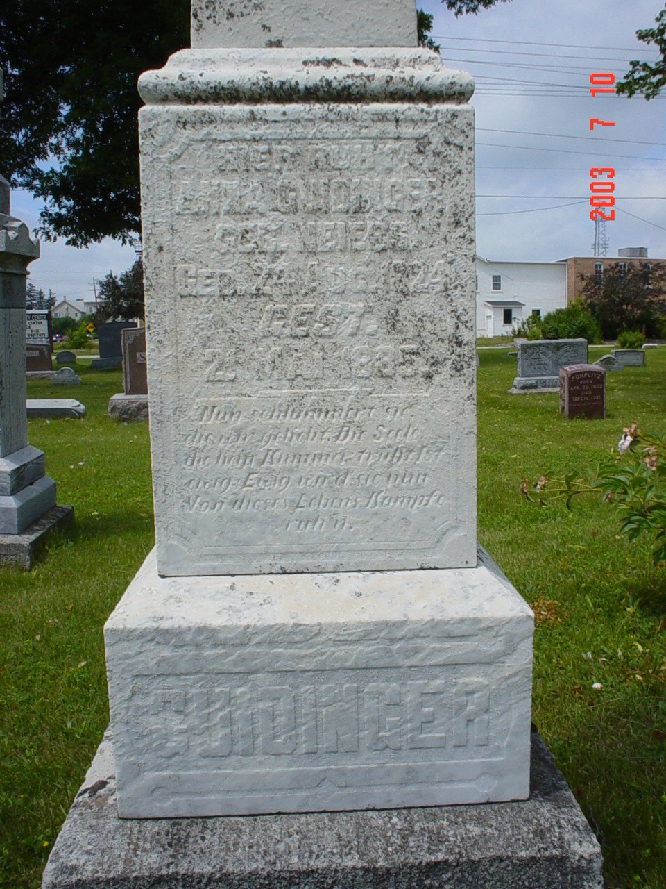 Jeffrey L Guidinger Family Tree - Churches and Cemeteries